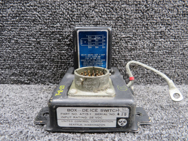 A715-1 United Control Box De-Ice Switch (28 Volts)
