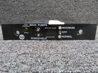 CT466 Aerospace Systems Aircraft TKS Control Panel Has Missing Face Screws