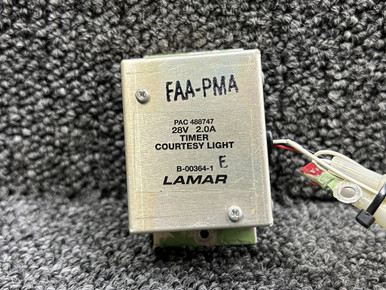 PAC-488747 (Alt: B-00364-1) Lamar Courtesy Light Timer (28V, 2A)