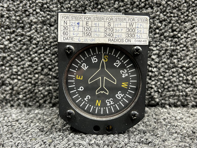 PAI-700 Precision Aviation Vertical Card Magnetic Compass (Lighted) (12V)