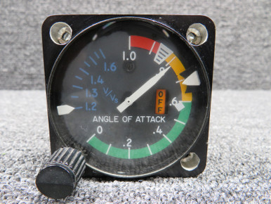 SLZ9657-001 Teledyne Angle of Attack Indicator including Knob (28V)