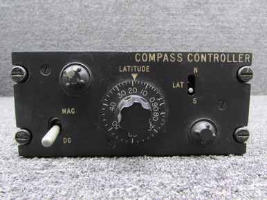 1775132-22 Sperry Avionics Black Casing Compass System Controller Has Face Plate