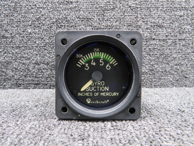 MD111-3 (Alternate: 114-380026-3) Mid-Continent Gyro Suction Indicator