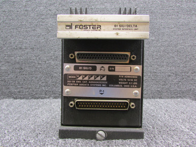 AD804D0002 Foster 61 SIU-Delta System Interface Unit (Voltage: 12-24 ...