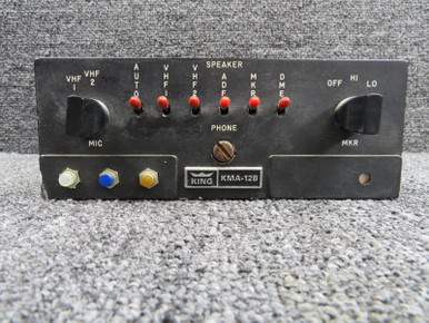 069-1012-00 King Radio KMA-12B 13.75 Volts or 27.5 Volts Marker Beacon ...