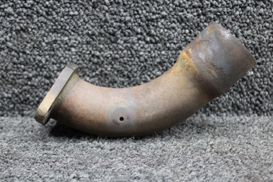 640964-106 Continental TSIO-360-FB9 LH Forward Exhaust Riser has Probe Hole