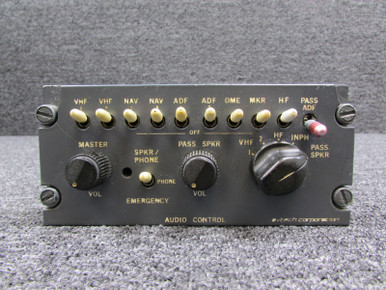 793-20 Avtech Avionics Modified Audio Control Has 28 Volts and Chipped Face