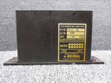 1615-01 CVR Remote Mic Amplifier Unit