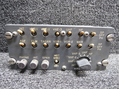 G-4076 Gables Engineering Modified Grey VHF Microphone Panel Box