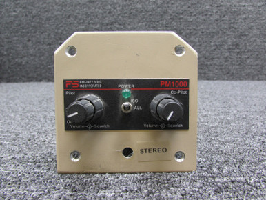 RTCA-DO-160B-DO-170 Engineering Inc. PM1000 Panel Mount Intercom Unit