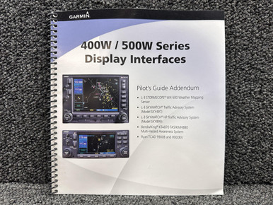 190-00356-31 Garmin 400W, 500W Series Display Interfaces Guide (Rev D)