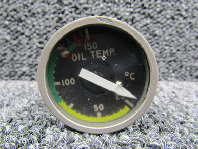 163B15 Lewis Avionics Aircraft Oil Temperature Indicator