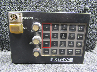 AS3-000250 Satloc Cockpit GPS Unit Keypad Box