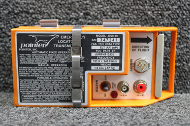 3000-10 Pointer Emergency Locator Transmitter- Has Tray and Antenna