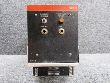 622-1396-001 Collins 618M-3A Modified VHF Transceiver For Sale