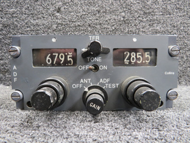 787-6366-008 Collins 614L-12 ADF Grey Control Unit