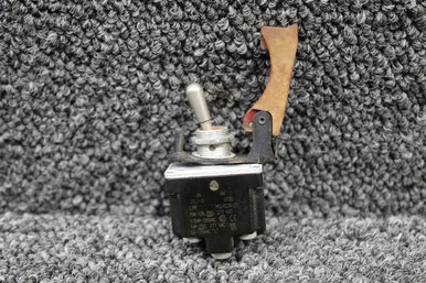 2TL1-3 (Alt: MS24524-23) Honeywell Toggle Switch- Has Guard (125, 250V ...