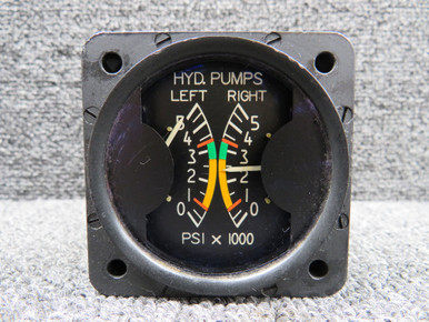 64836-204-1 Jaeger Hydraulic Pump Pressure Dual Gauge Indicator