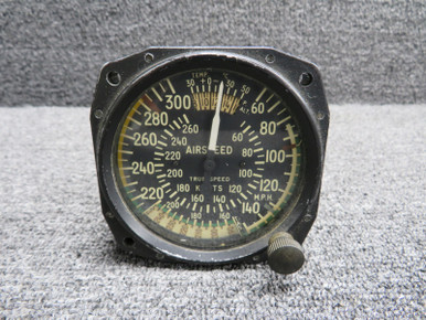 545-B-855 Aeromarine Instrument 40-300 Mph True Airspeed Indicator