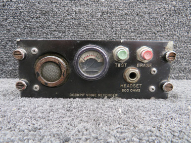93-A152-00 Fairchild A152 Cockpit Voice Recorder Control Unit w Cracked ...