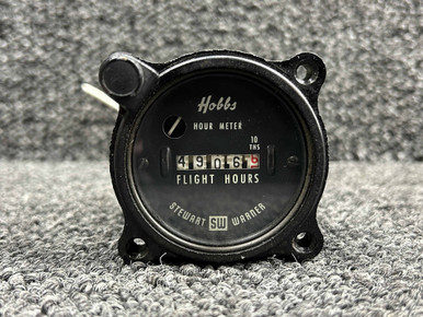 S1498-1 (Use: 6597148-1) Stewart Warner, Hobbs Hour Meter Indicator (H ...