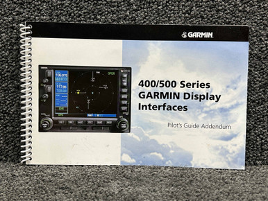 190-00140-13 Garmin 400 and 500 Display Interface Pilots Guide Addendum ...