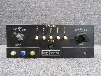 069-1012-00 King Radio KMA-12B Broken Face Marker Beacon Receiver Has ...