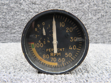 8DJ81-CCZ2 General Electric Faded Electrical Tachometer Indicator