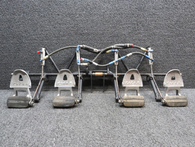 63464-005 Piper PA34-200T Rudder Pedal Bar with Dual Brake Master Cylinders