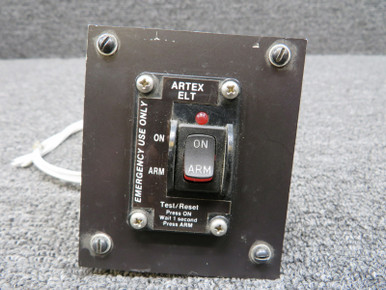Artex Emergency Locator Transmitter ELT Remote Switch with Square Mount