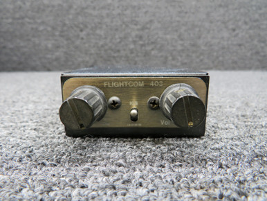 403 Flightcom Intercom Panel Unit (Grey Face)