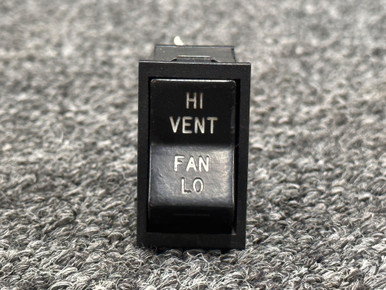 8941K700 (Alt PN: 688-298) Piper PA28-181 Vent Fan High Low Rocker Switch