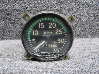 821108 Flight Recording Tachometer Indicator With Loose Parts And 1319. ...