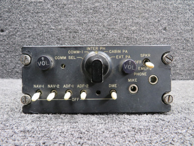 10-1025-04 LearJet PL-175D Audio Panel Part