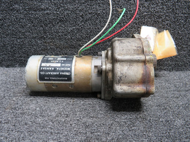 9910002-3 Electro Mech Landing Gear Actuator Motor (28 Volts) (Silver)