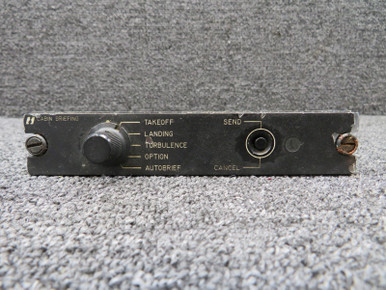 HUCAB-2-BP Heads Up Technologies Cabin Briefing Controller Unit Assembly