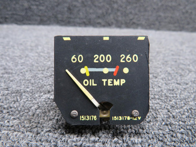 1513176 (Alternate: 1513178-12V) Oil Temperature Indicator