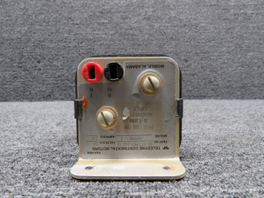 10-357487-242G Teledyne 2 Amps Starting Vibrator Has 24 Volts and Black Casing