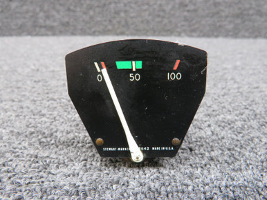 818642 Stewart Warner Flight Oil Pressure Indicator Assembly