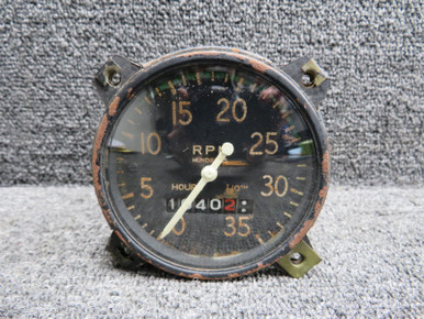 1040.2 Hour Rusty Face Tachometer Indicator Assembly