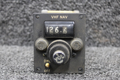 VC151C Gables VHF NAV Control Unit | BAS Aircraft Salvage