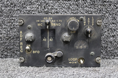 C-59A Aircraft Radio Corp Control Unit | BAS Aircraft Salvage