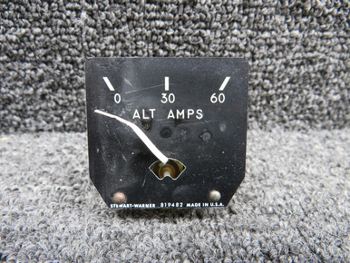 819482 Stewart Warner Core 0-60 Amp Range Ammeter Indicator Has Broken ...