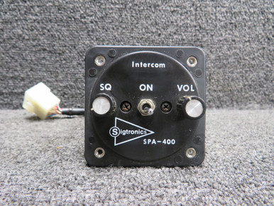 SPA-400 Sigtronics Core Panel Mounted Inter Com 12 to 24 Volt Round ...