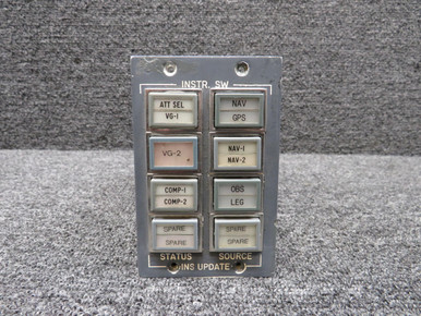 Worn Mount Holes Instrument Switch Panel Assembly