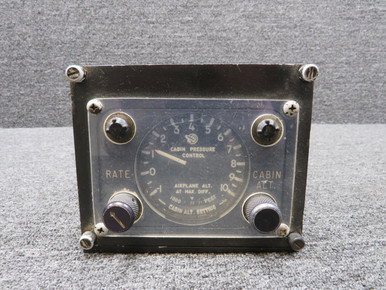 102520-3 Airesearch Series One Outflow Valve Control Indicator Has Mount