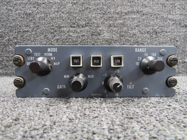 622-7580-022 Collins WXP-85D Weather Radar Panel has Modifications