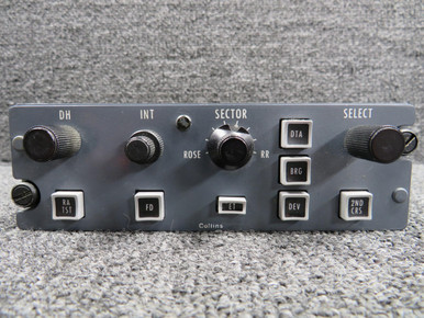 622-6320-002 Collins DCP-85A Display Control Panel Comes with Modifications