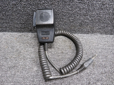 PA-40 Pilot Avionics Handheld Microphone (Straight Jack)
