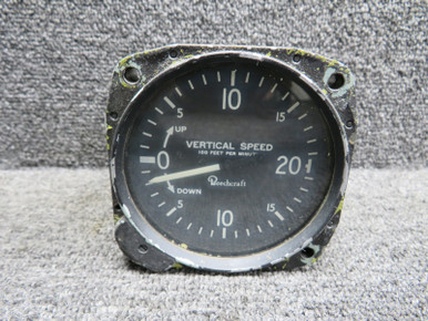 Kollsman Vertical Speed Indicator Gauge (Worn Face) (NO DATA PLATE)